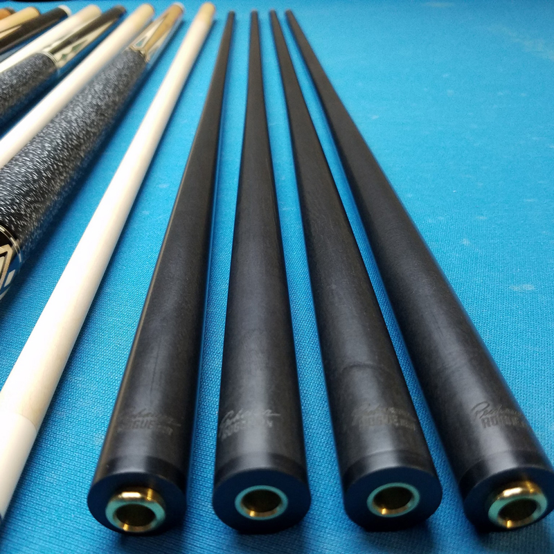 Pole cues Carbon cues shaft blank low defection pro taper 12.4mm