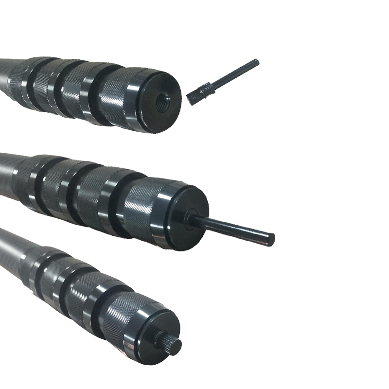 10m High Carbon Fiber Telescopic Mast Pole Rod Carbon Fibre Telescoping ...