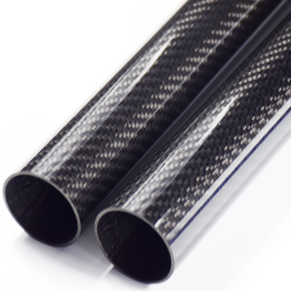 colorized carbon fiber round hollow pipe carbon fiber colorized tube ...